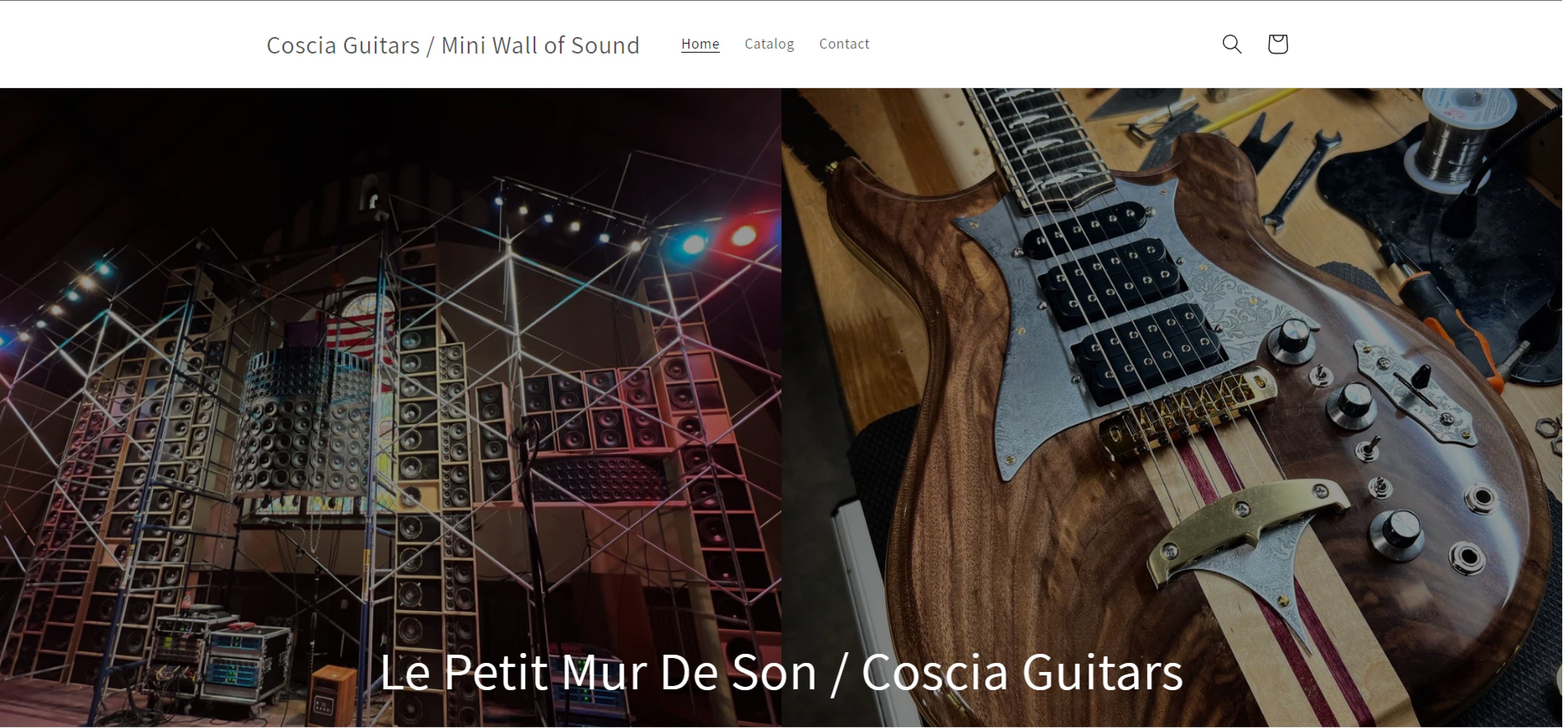 Products – Coscia Guitars / Mini Wall of Sound